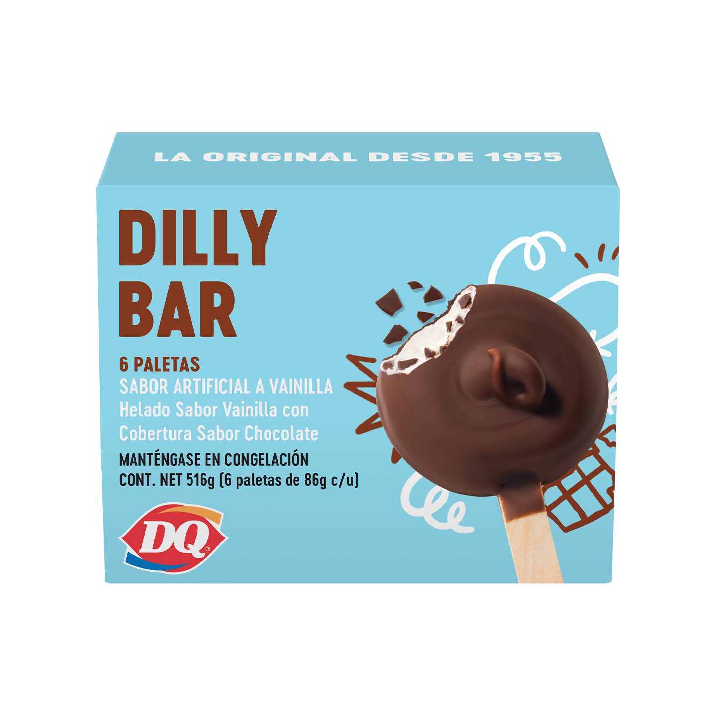 Dilly® Bar caja/6 | Dairy Queen® Menu